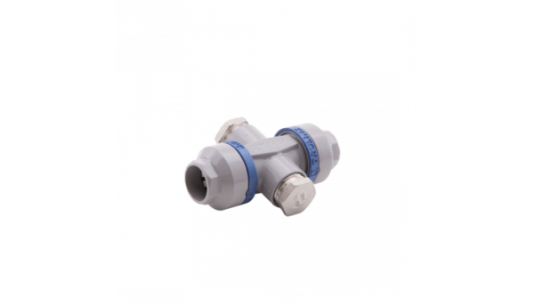 Straight Union Connector with Ports - AST